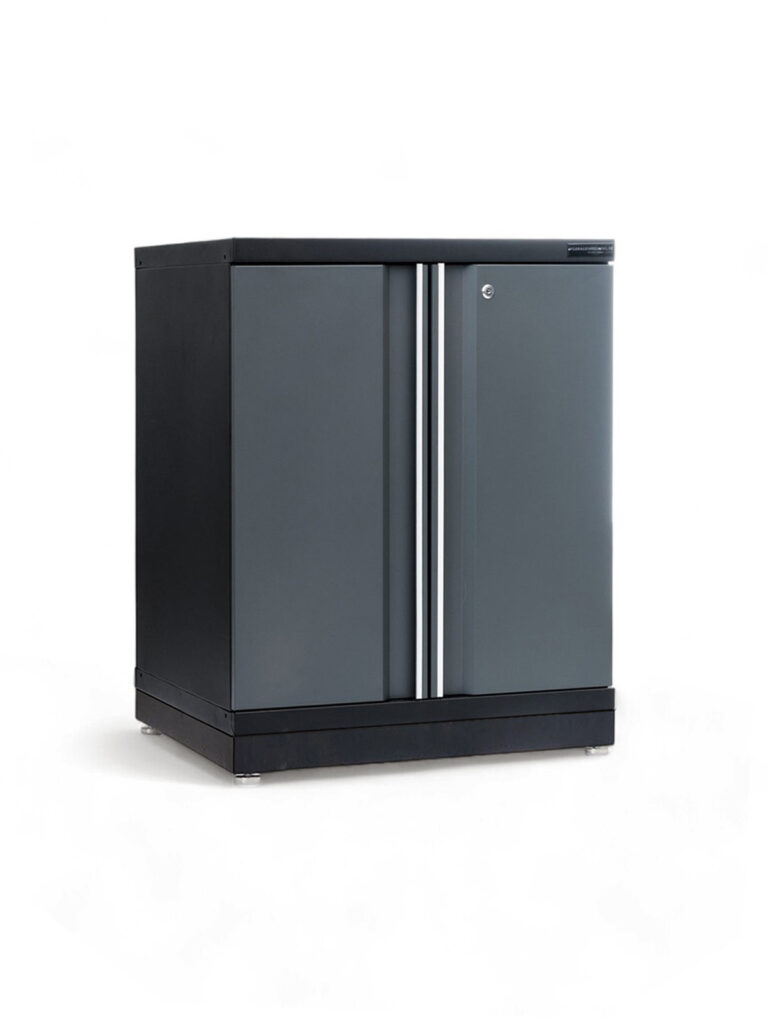 Storage cabinet with doors Grey PRO